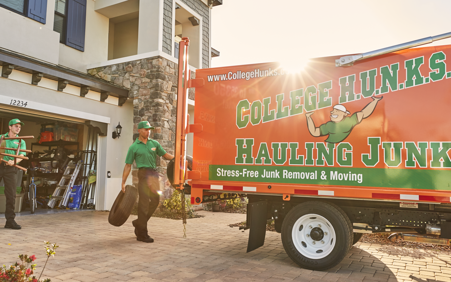 Junk Removal Services | College HUNKS Hauling Junk & Moving