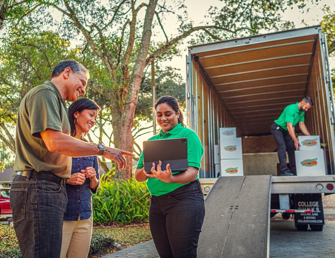 College HUNKS Hauling Junk & Moving®