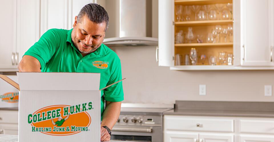 Packing Services | College HUNKS Hauling Junk & Moving
